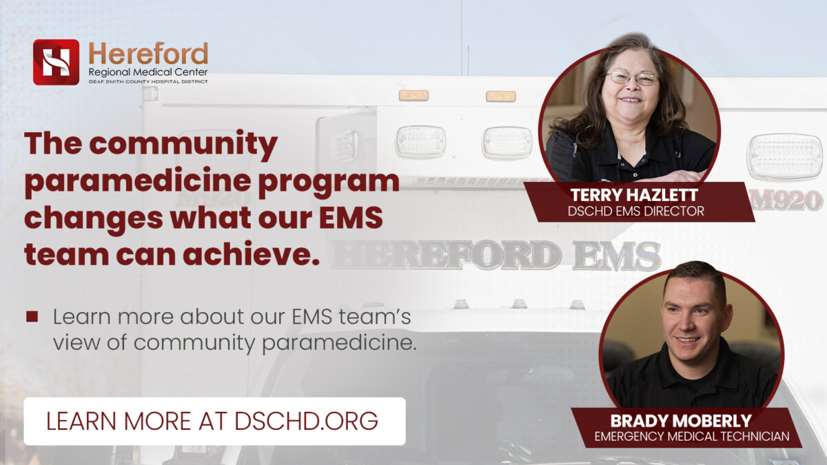Community Paramedicine - Hereford Regional Medical Center
